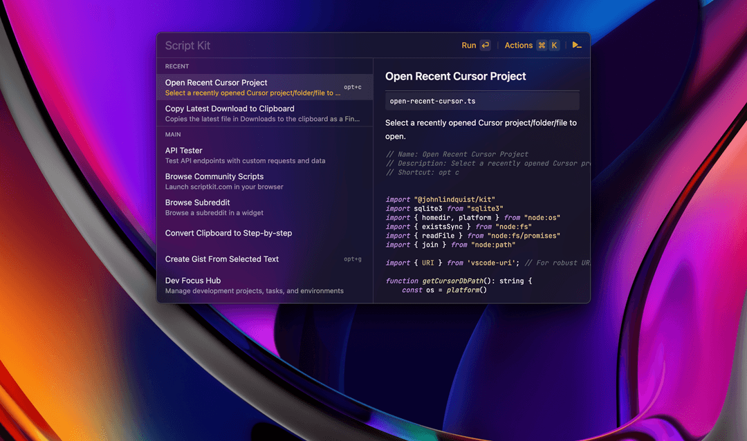Script Kit - AI-Powered Script Generator for Automation | TypeScript Scripts